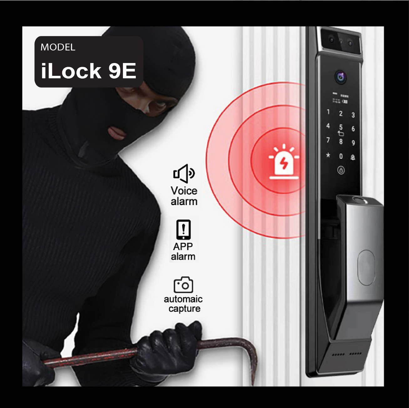 Biosystem iLock 9 series Digital Door Lock-Smart-Living