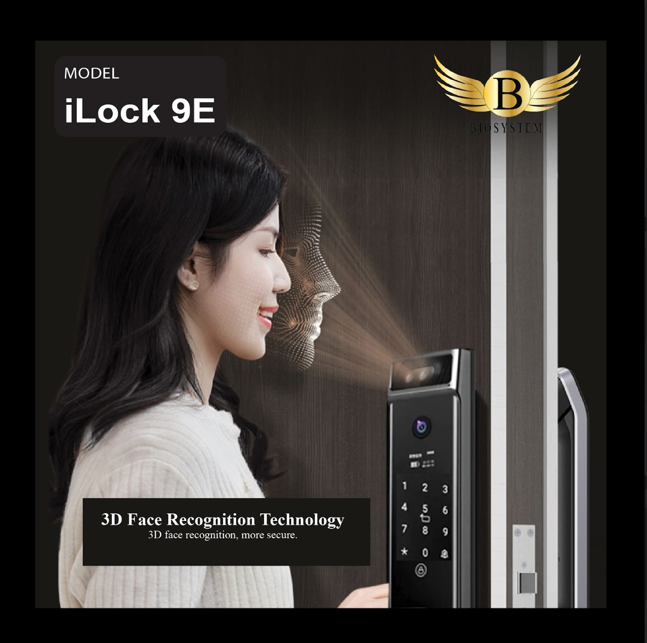 Biosystem iLock 9 series Digital Door Lock-Smart-Living