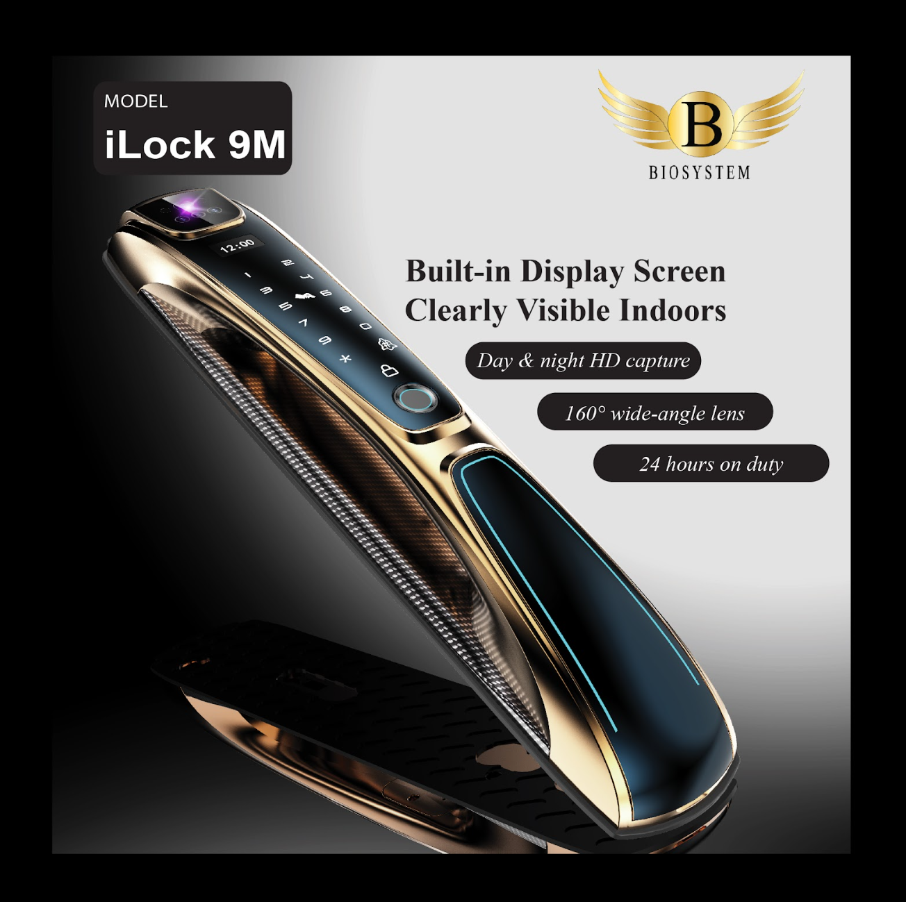 Biosystem iLock 9 series Digital Door Lock-Smart-Living