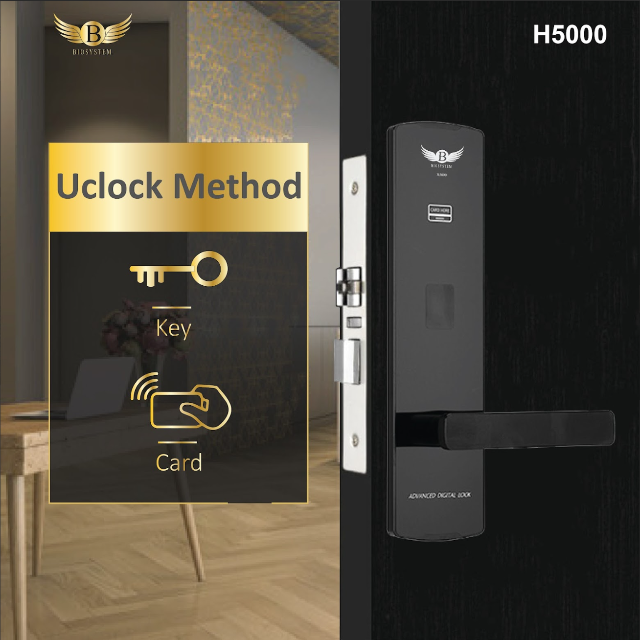 Biosystem iLock Hotel series Digital Door Lock